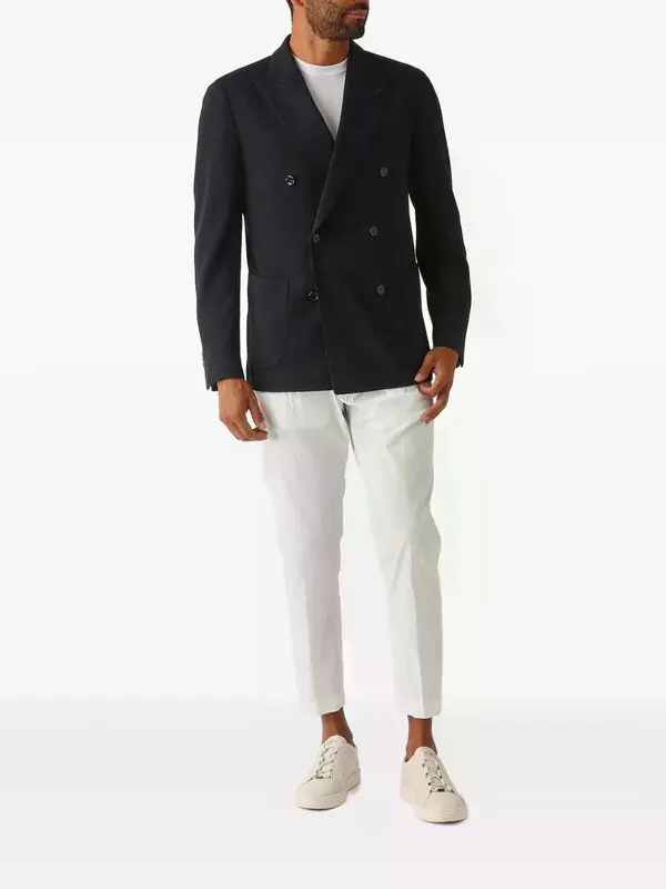 LARDINI Double-breasted Peak-lapels Blazer