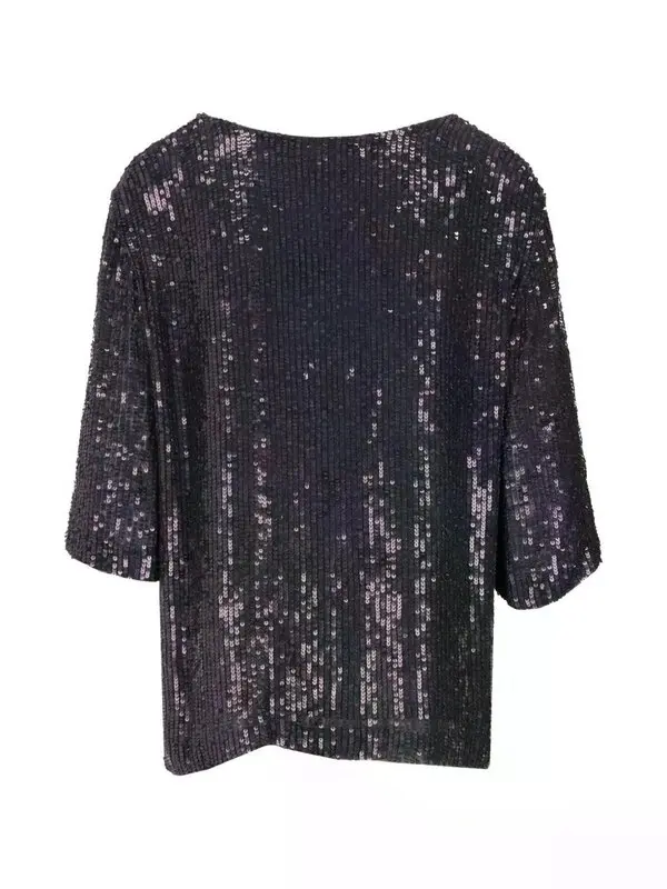 P.a.r.o.s.h Sequin-embellished Short-sleeve T-shirt