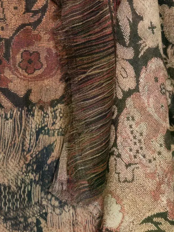 PIERRE-LOUIS MASCIA Jacquard-woven Fringed Scarf