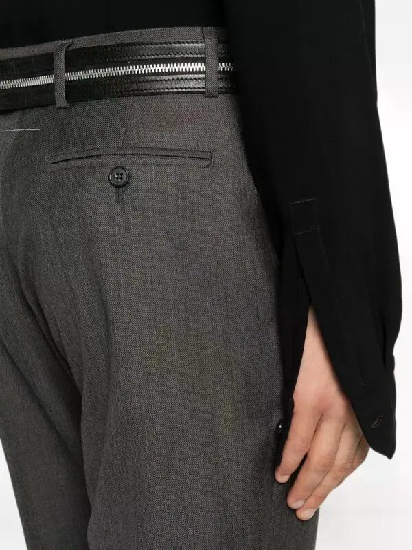MAISON MARGIELA Pressed-crease Trousers