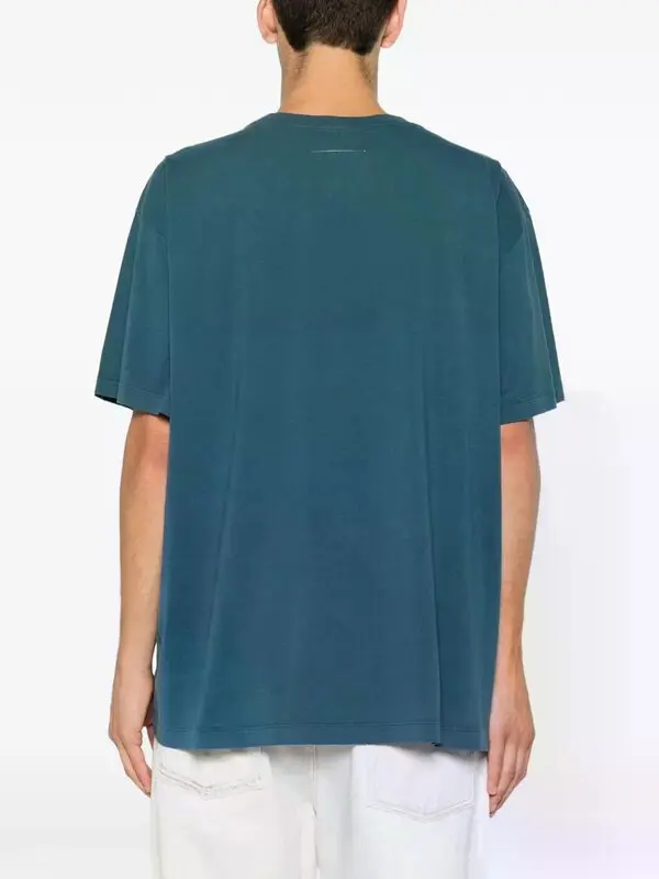 MAISON MARGIELA Logo Patch Crewneck T-shirt