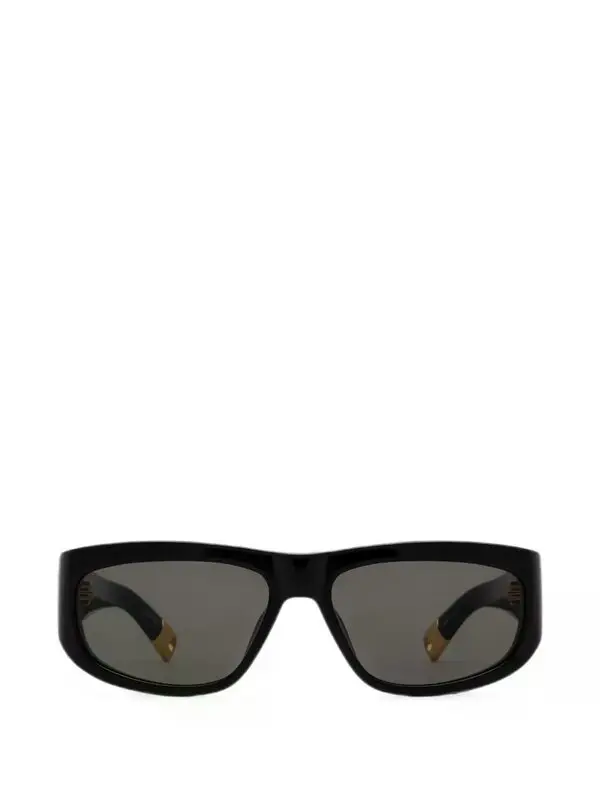 Jacquemus Pilota Sunglasses - Black