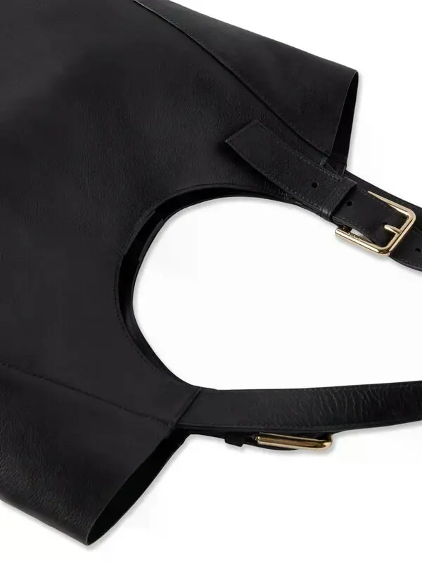 Furla Buckle-detail Leather Tote Bag