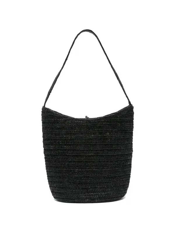 THE ROW Alma Woven Shoulder Bag