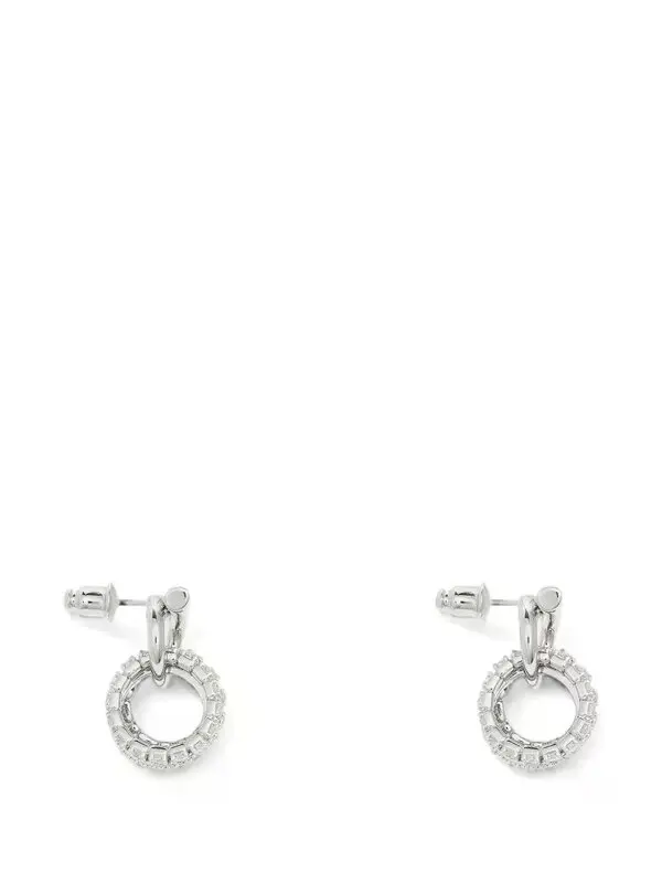 FERRAGAMO Gancini Crystal-embellished Earrings