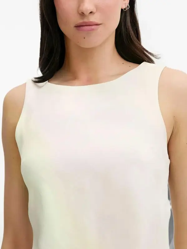 Guess Bow-detail Open-back Top