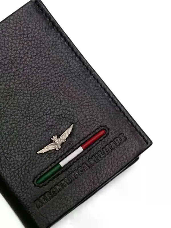 AERONAUTICA MILITARE Logo-plaque Bifold Wallet