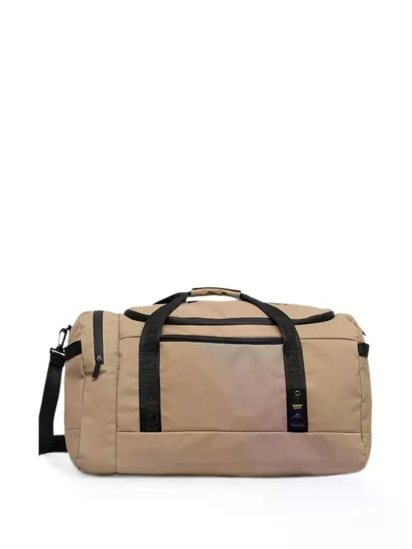 BLAUER. Logo-tape Duffle Bag