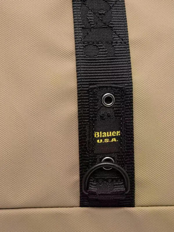 BLAUER. Logo-tape Duffle Bag