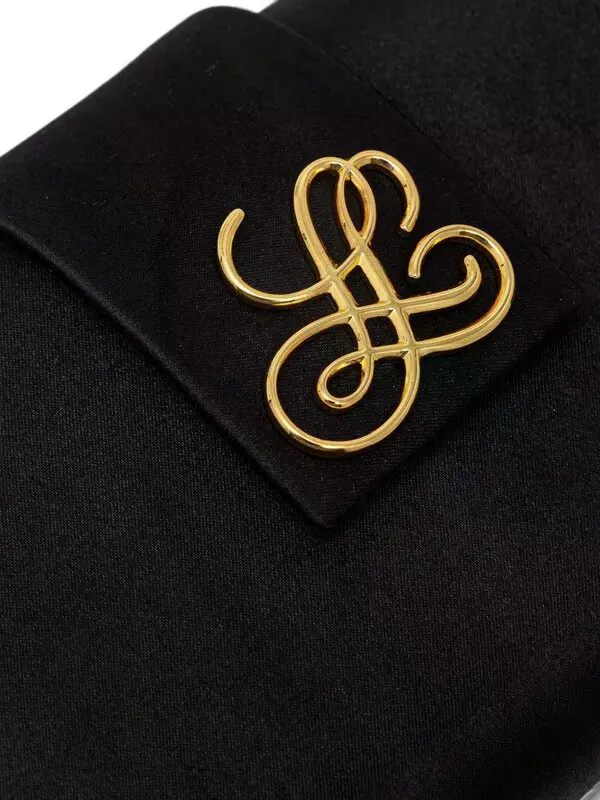 Luisa Spagnoli Small Logo-plaque Clutch Bag