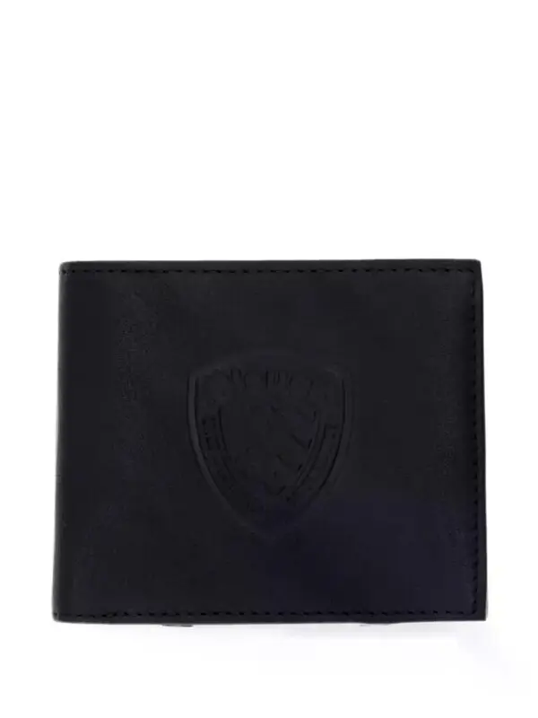 BLAUER. Logo-embossed Bifold Wallet
