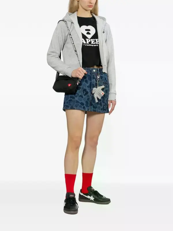 AAPE BY *A BATHING APE Logo-patch Mini Bag
