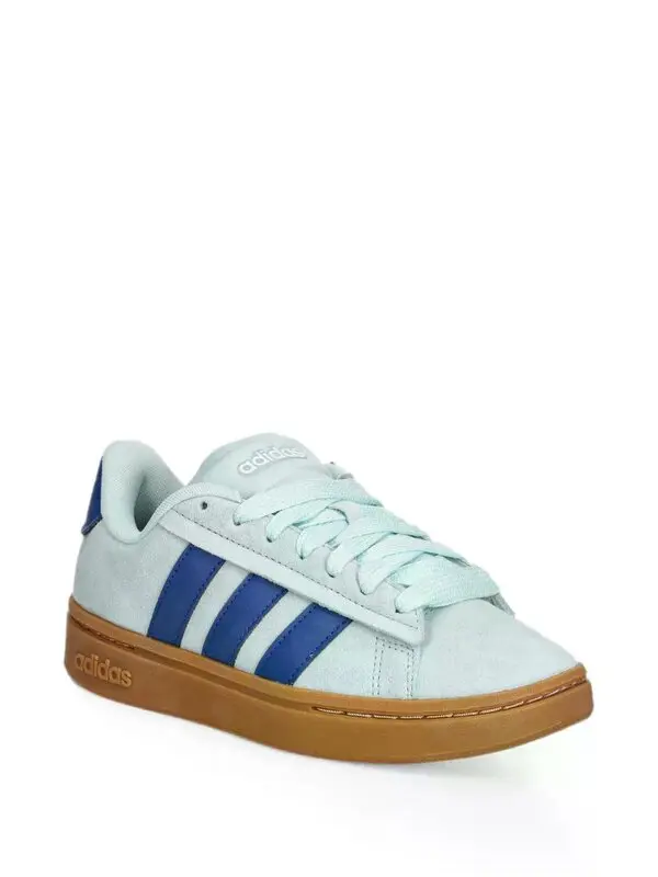 Adidas Grand Court Alpha Logo-patch Sneakers