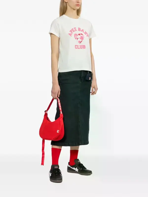 AAPE BY *A BATHING APE Logo-patch Shoulder Bag