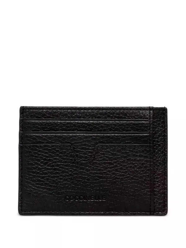 COCCINELLE Smart To Go Small Grainy Cardholder - Black