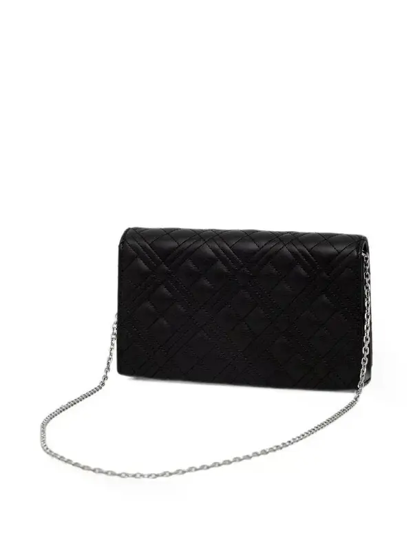 Moschino Logo-lettering Quilted Crossbody Bag
