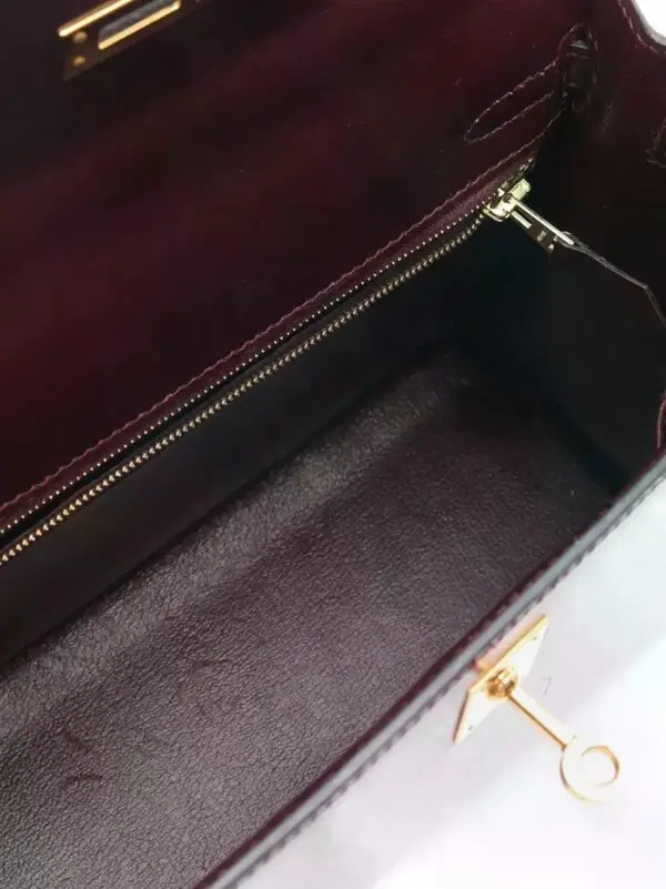 Hermès Kelly Sellier 25 Shoulder Bag - Red