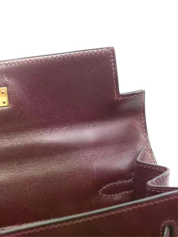 Hermès Kelly Sellier 25 Shoulder Bag - Red