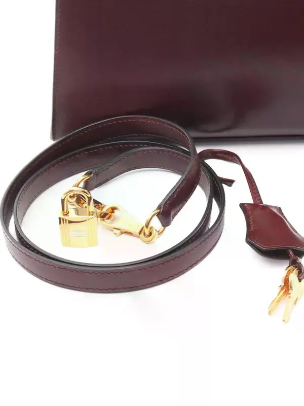Hermès Kelly Sellier 25 Shoulder Bag - Red