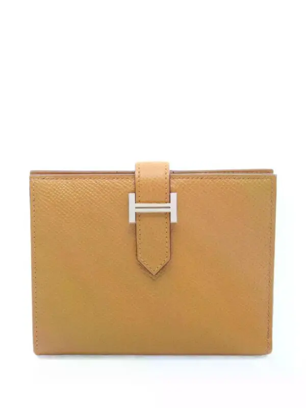 Hermès 2024 Bearn Compact Bi-fold Wallet - Neutrals