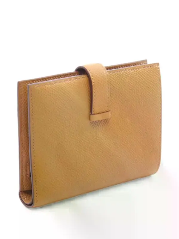 Hermès 2024 Bearn Compact Bi-fold Wallet - Neutrals