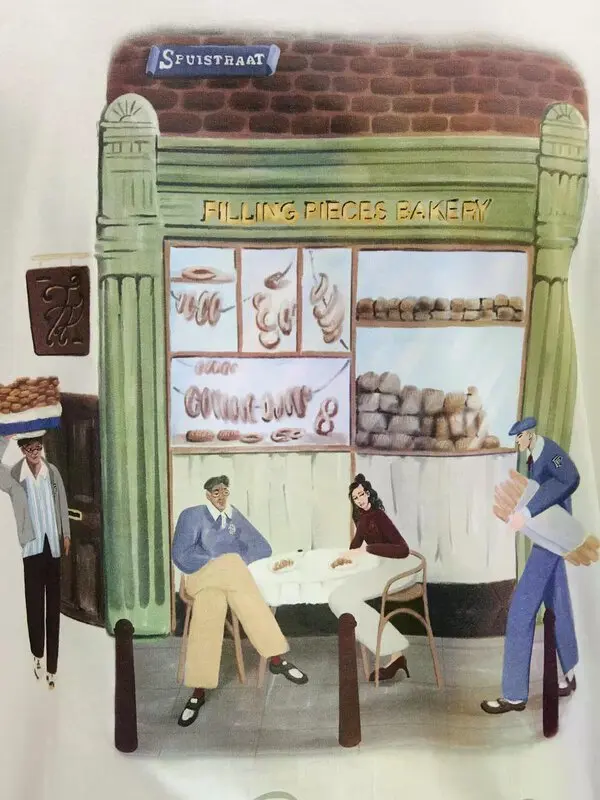 Filling Pieces Bakery Graphic-print T-shirt