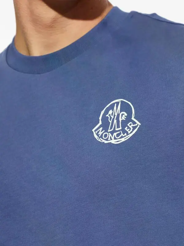 Moncler Logo-print Short-sleeve T-shirt