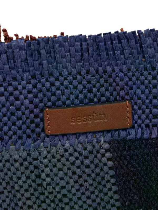 SESSUN Farawa Patchwork Fringed Shoulder Bag