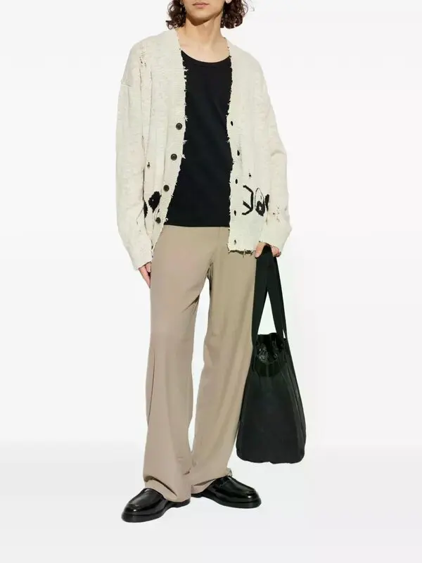 ALLSAINTS Tabua Distressed Cardigan