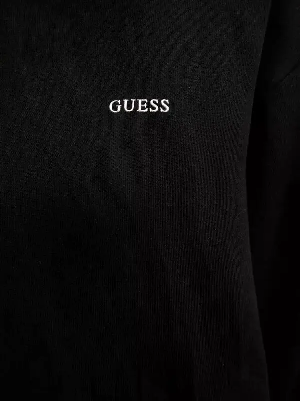 Guess Nat Logo-print Pouch-pocket Hoodie