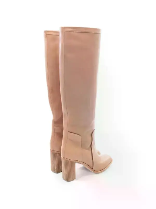 Hermès 2010s Leather Knee-length Boots