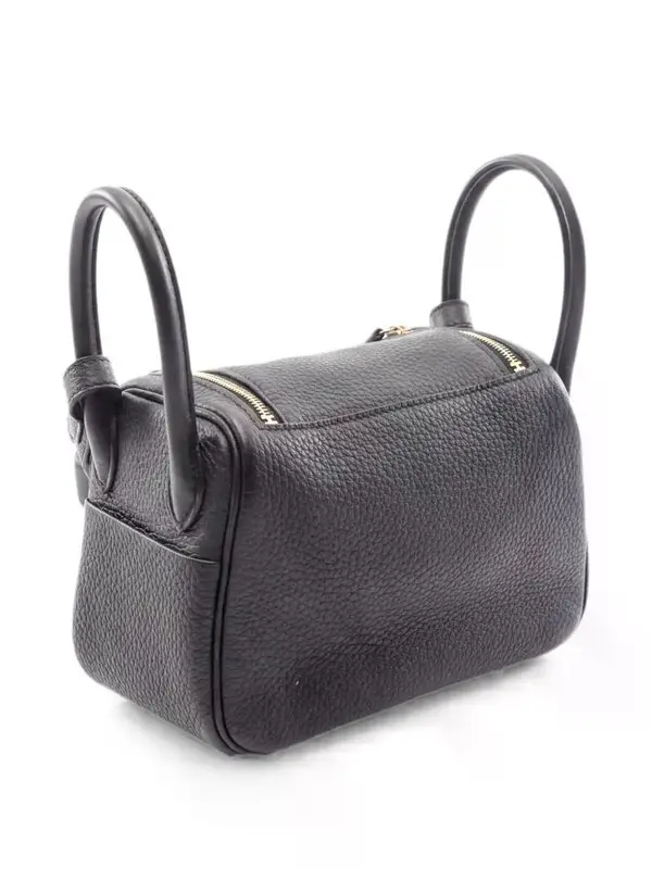 Hermès 2022 Mini Lindy Clemence Leather Shoulder Bag