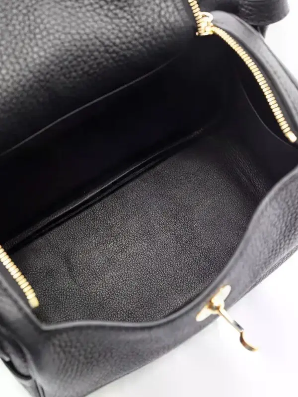 Hermès 2022 Mini Lindy Clemence Leather Shoulder Bag