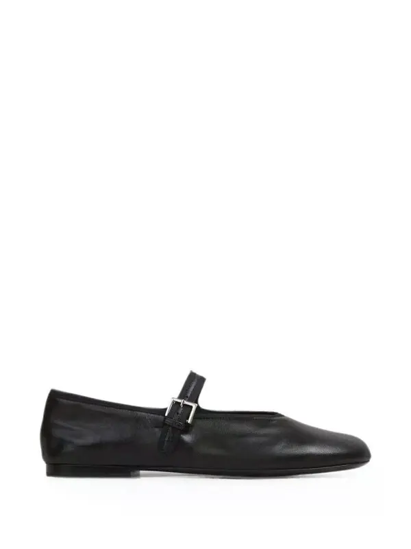THE ROW Boheme Buckle-strap Ballet Flats - Black