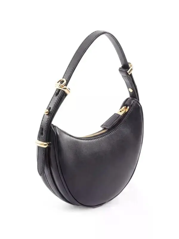 Prada Arke Leather Handbag - Black