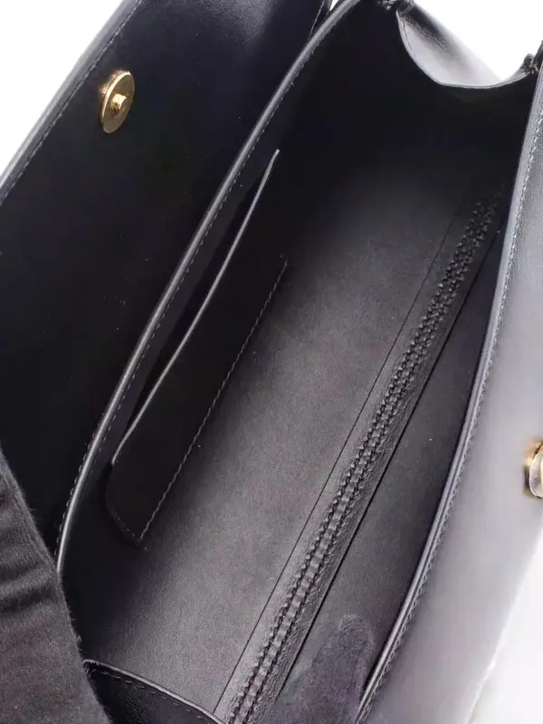 JIL SANDER Cannolo Leather Shoulder Bag