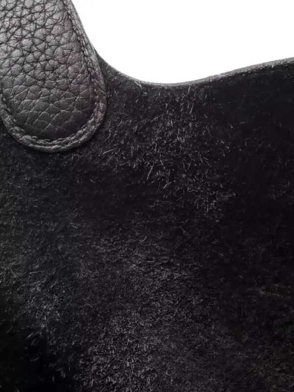 Hermès 2016 Mm Picotin Lock Leather Tote Bag - Black