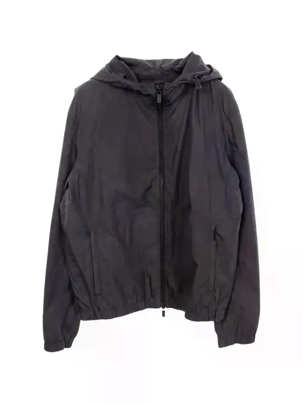 Dior X Shawn Stussy Hooded Back-logo Jacket - Black