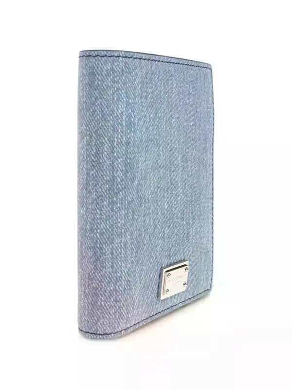 Dolce & Gabbana Logo-plaque Leather Wallet