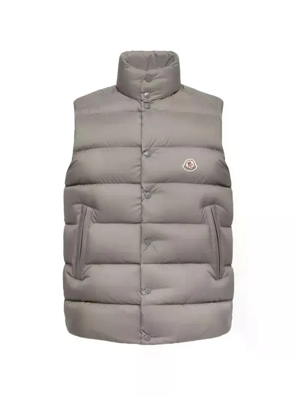 Moncler Tibb Quilted Gilet - Grey