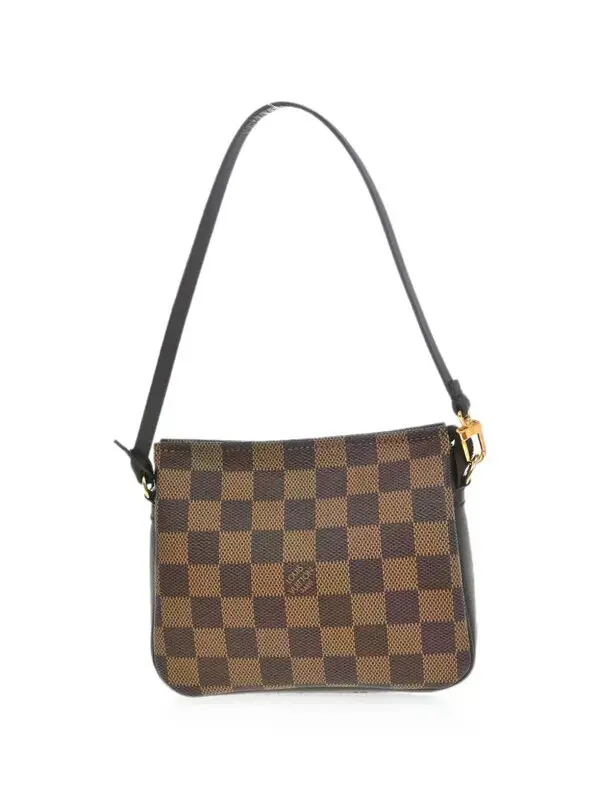 LOUIS VUITTON 2001 Damier Ebene Trousse Makeup Handbag