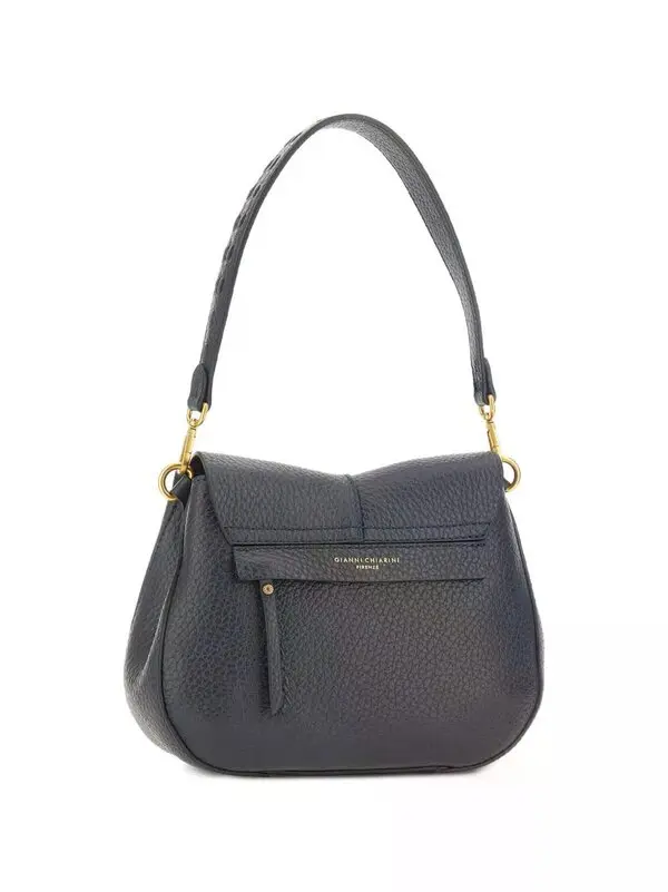 GIANNI CHIARINI Helena Round Leather Shoulder Bag