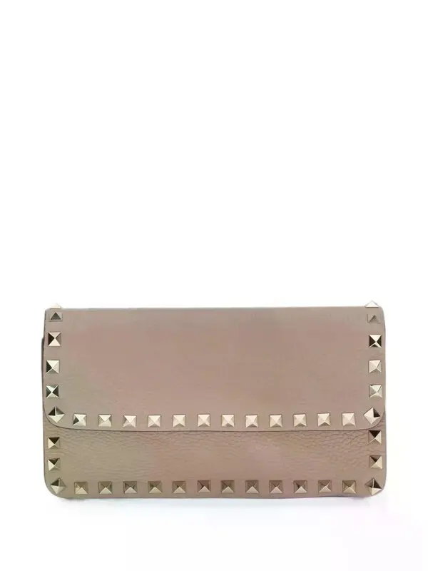 Valentino Garavani Rockstud Shoulder Bag - Neutrals