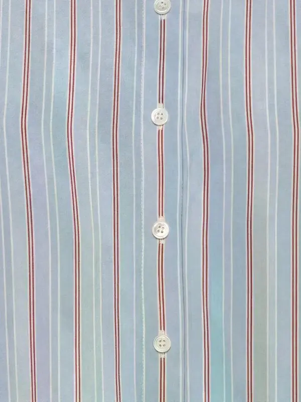 Loro Piana Striped Long Sleeve Blouse