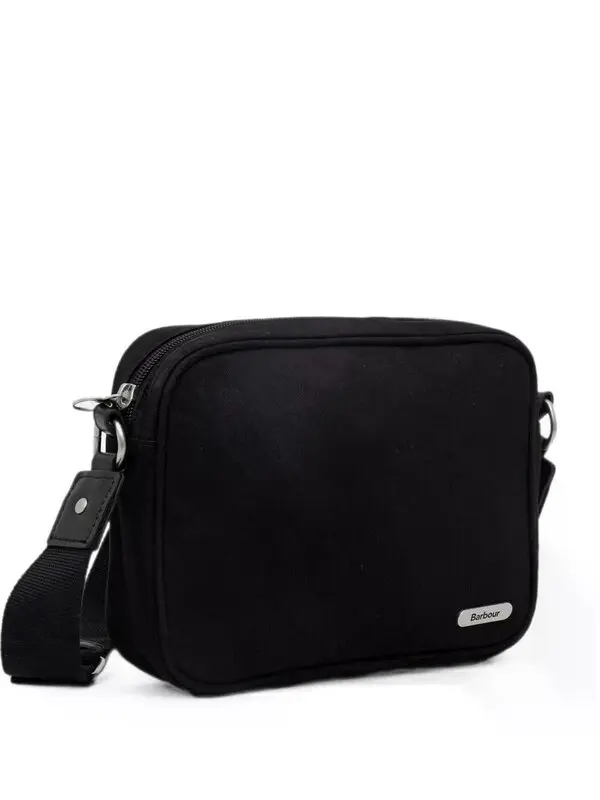 Barbour Olivia Logo-plaque Crossbody Bag - Black