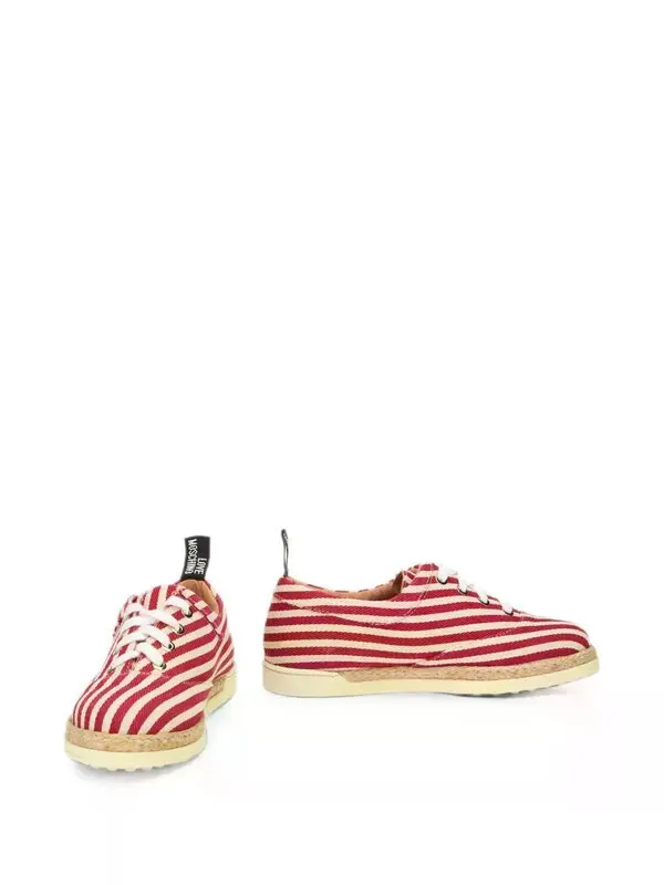 Moschino Striped Sneakers