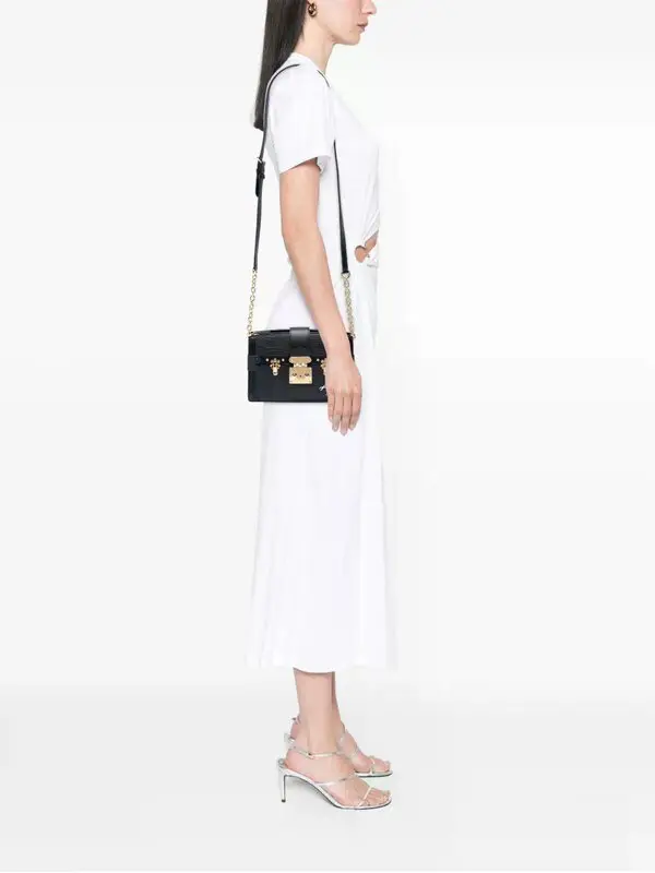 LOUIS VUITTON 2018 Epi Trunk Clutch Crossbody Bag