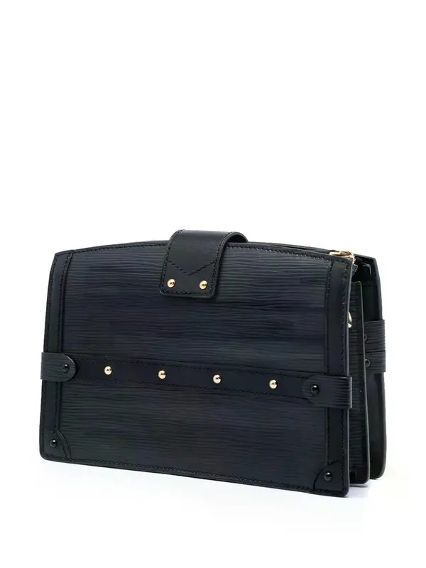 LOUIS VUITTON 2018 Epi Trunk Clutch Crossbody Bag
