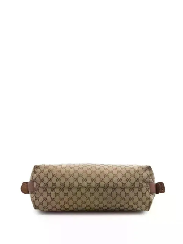 Gucci 2016-2026 Medium Gg Canvas Bamboo Bar Tote Bag