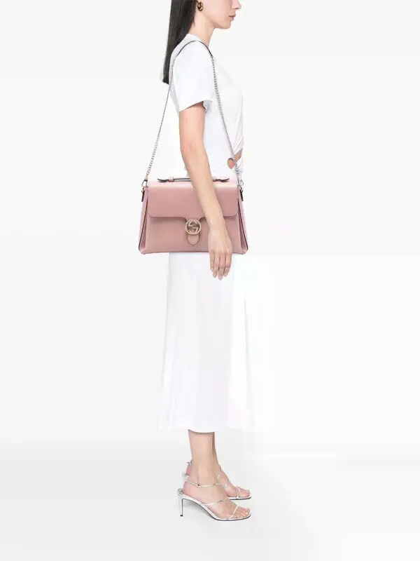Gucci 2016-2026 Medium Dollar Calfskin Interlocking G Satchel